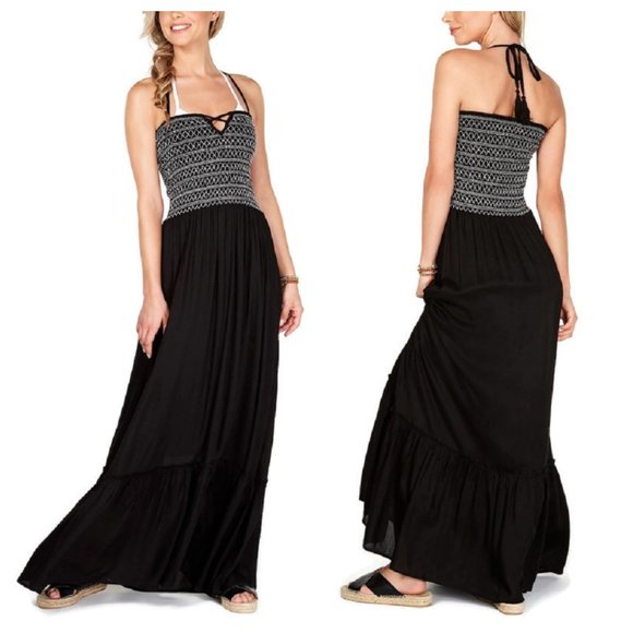 Raviya | Swim | Raviya Stitchdetail Maxi Coverup Dress | Poshmark